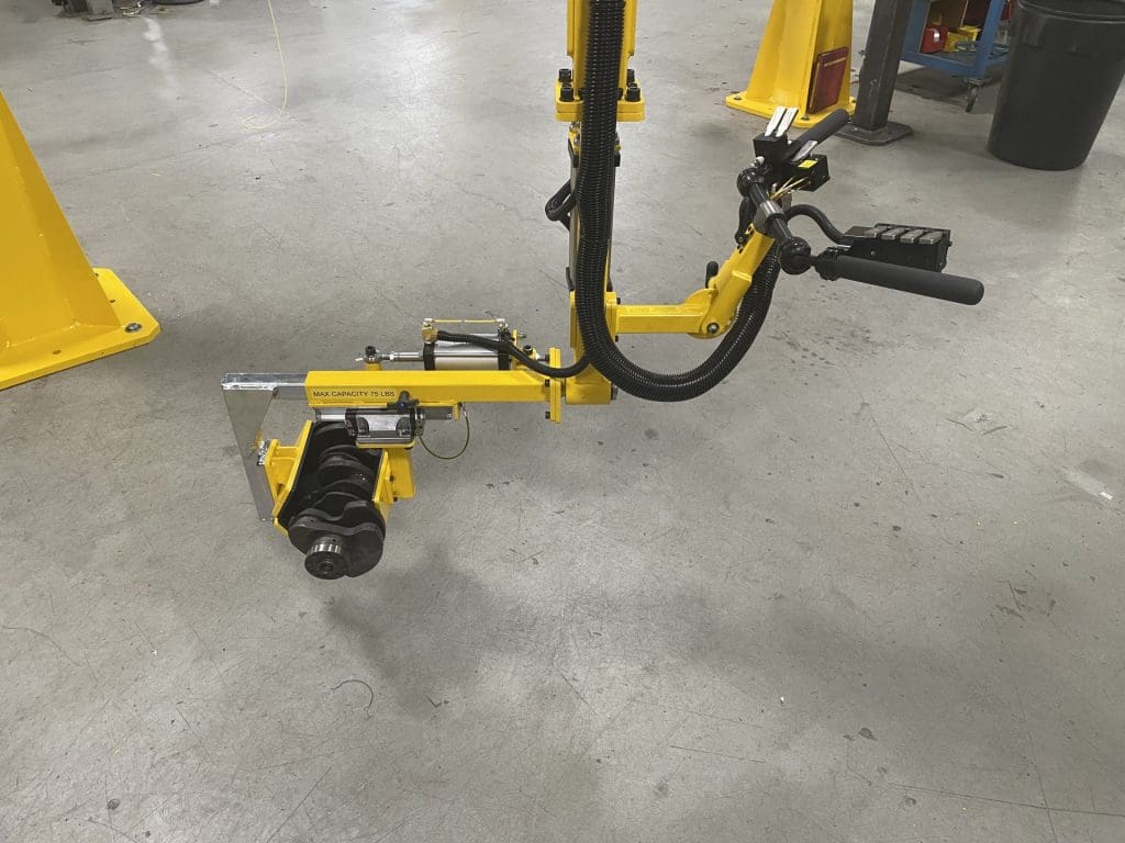 Adjustable OD Gripper for Crankshafts - GCI